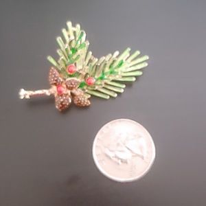 CN | Jewelry | Pine Branch With Its Cones Brooch | Poshmark